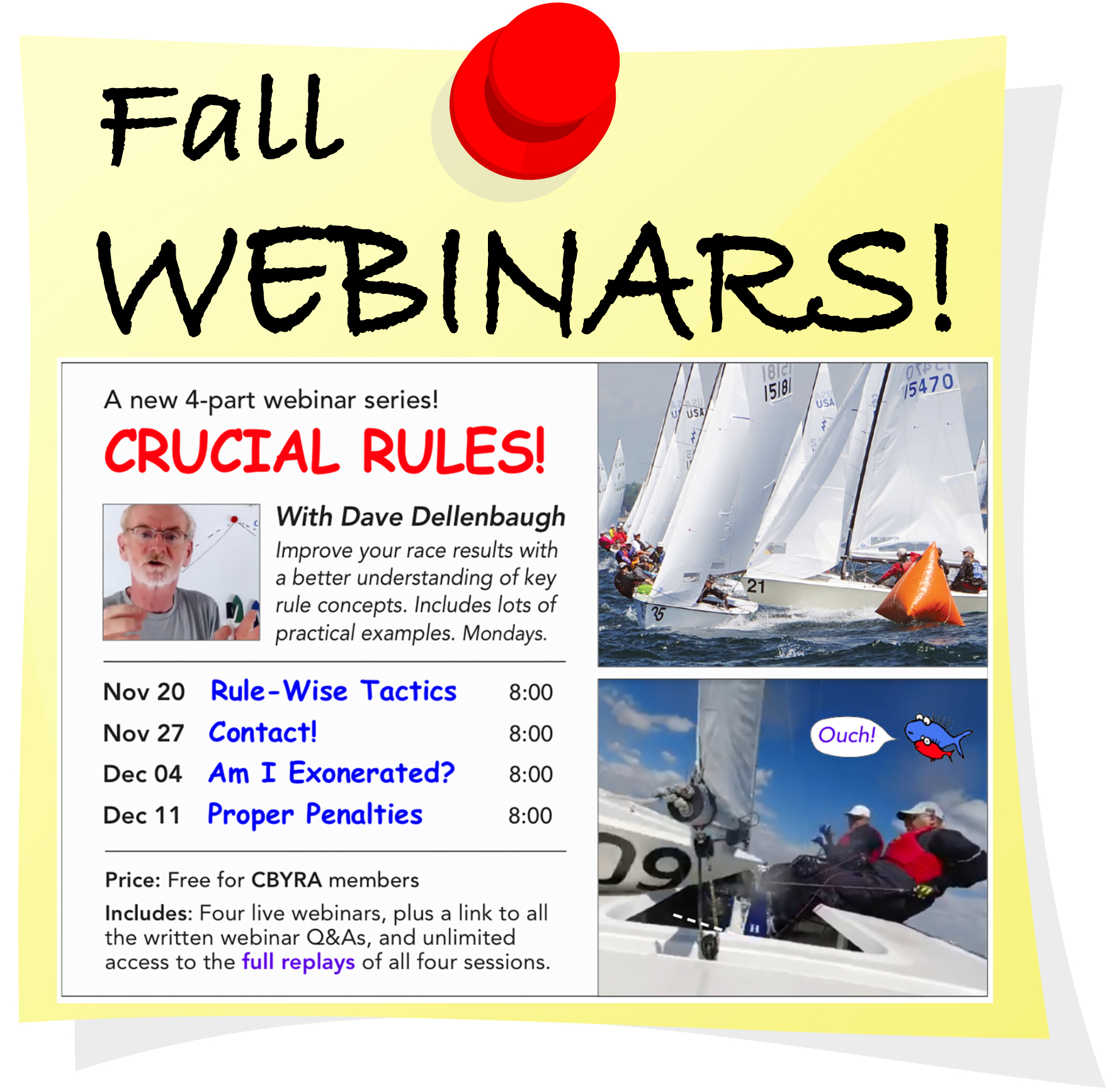 Fall Webinars Start November 20th! Register Today! – CBYRA